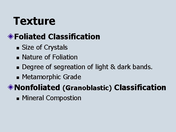 Metamorphic Rocks PART 1 OBJECTIVES n Define Metamorphism