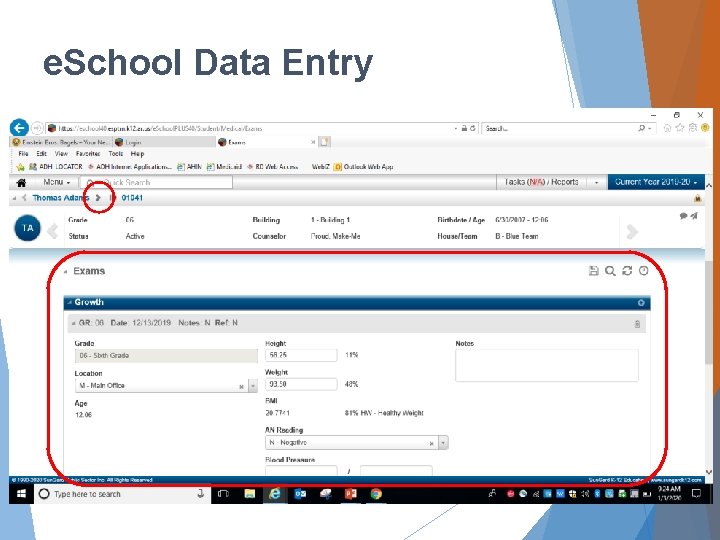 Obesity Prevention Education and Body Mass Index BMI