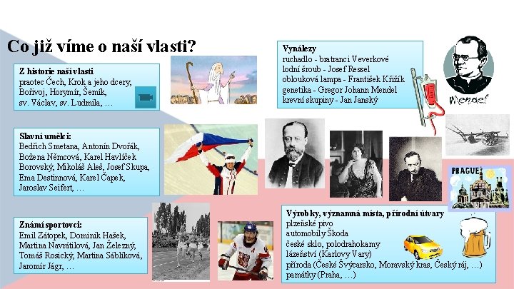 Dobr den Zaslm prezentaci na tma VLAST VLASTENECTV