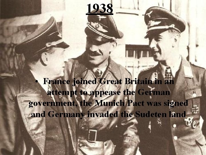 The Battle for France WW II 1938 France