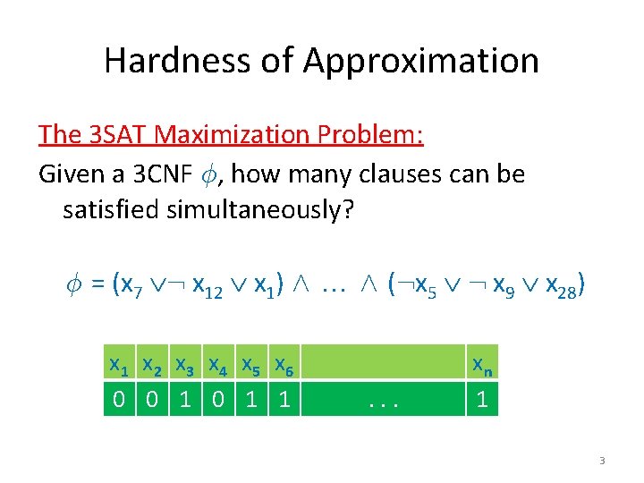 Two Query PCP with Subconstant Error Dana Moshkovitz