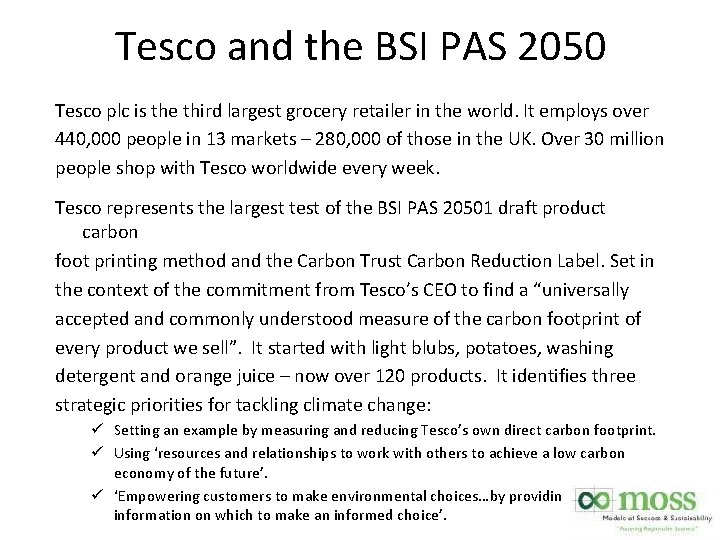 How sustainable are we and does it matter