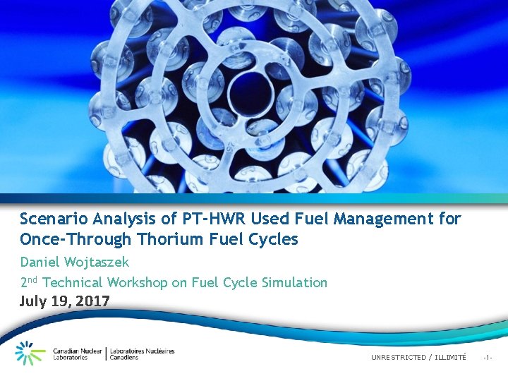 Scenario Analysis of PTHWR Used Fuel Management for