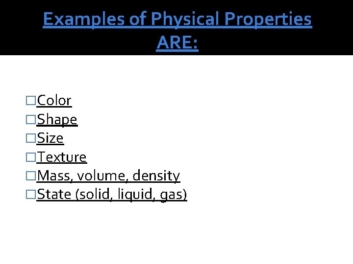 Physical vs Chemical What is the difference between