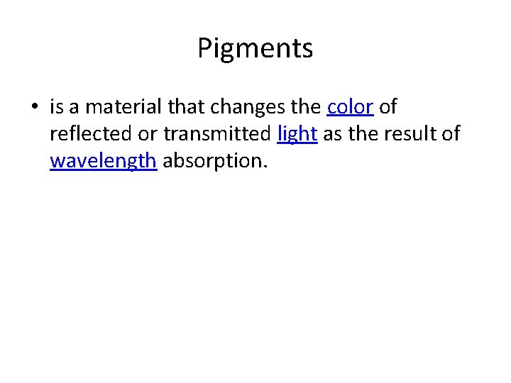Chapter 6 PHOTOSYNTHESIS BIOCHEMICAL PATHWAY Defined asare series