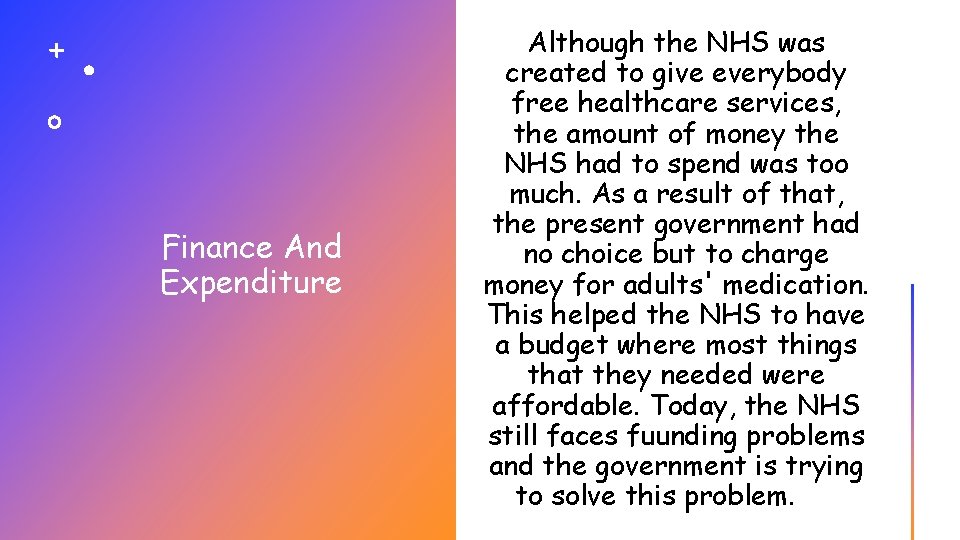 NHS POWERPOINT All about the history of the