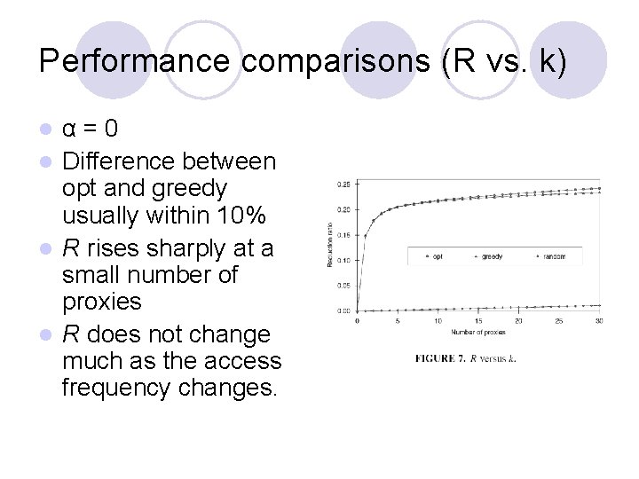 A numerical example l Update frequency 12 Simulation