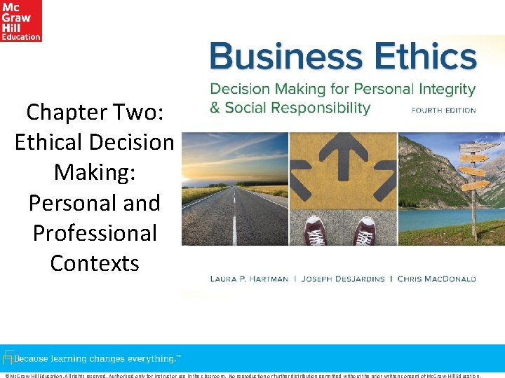 Chapter Two Ethical Decision Making Personal and Professional
