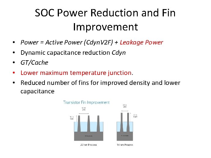 Temperature aware architecture of 14 nm Broadwell chipsets