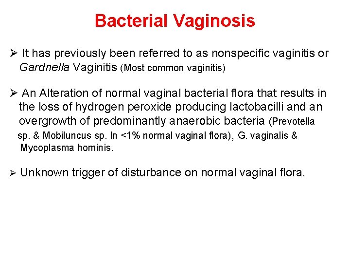 Lower Genital tract infections sexually transmitted diseases The