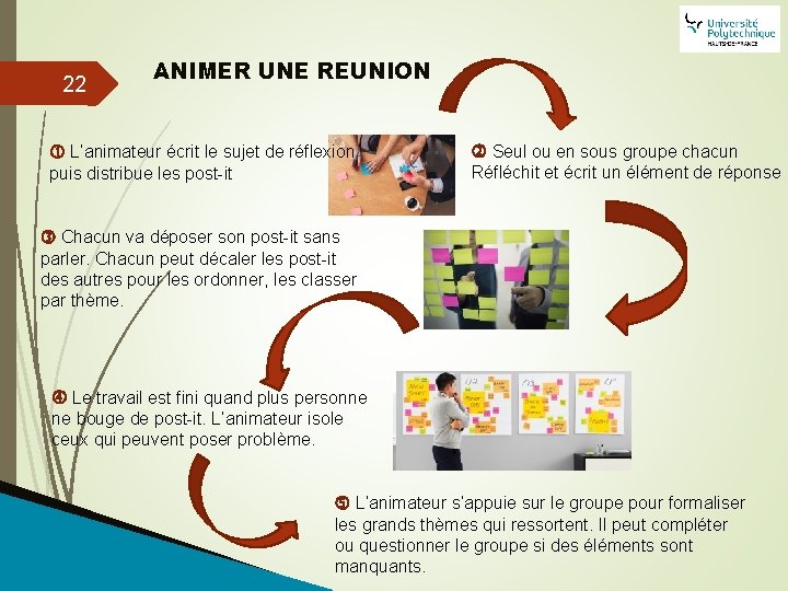 Chapitre 2 ORGANISER ET ANIMER UNE REUNION 1