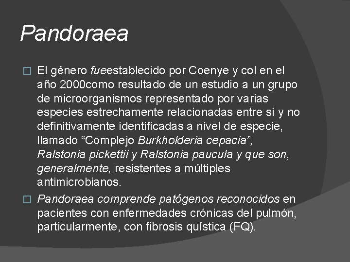 IDENTIFICACION BACTERIANA II CLASE N 3 Lic Mara