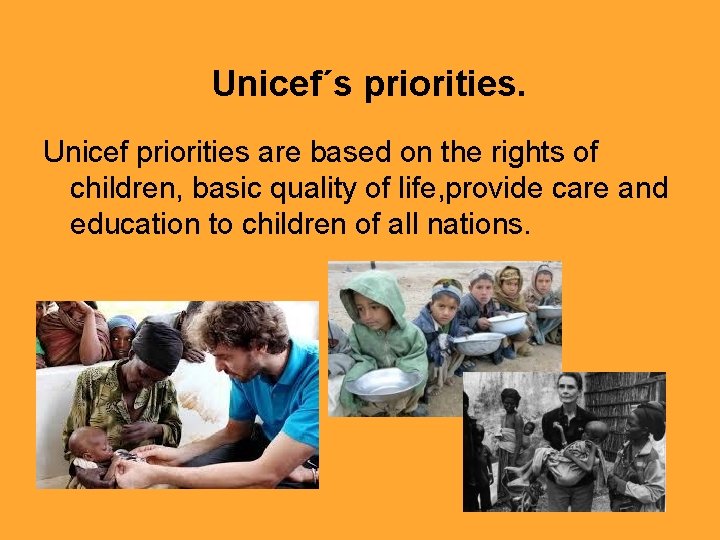 Introduction Unicef began its mission in 1946 as