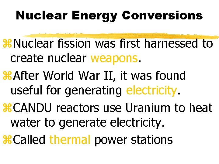 Section B 2 5 Energy Conversions Energy Conversions