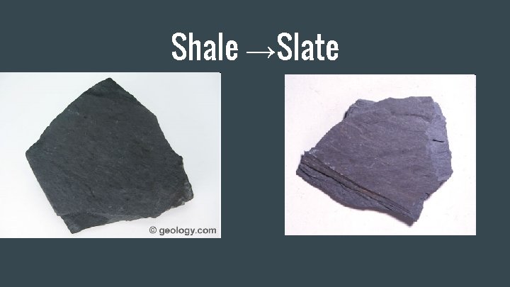 Unit 3 Rock Types Metamorphic Rocks Basic Rock
