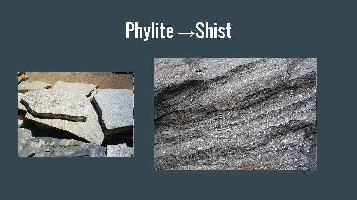 Unit 3 Rock Types Metamorphic Rocks Basic Rock