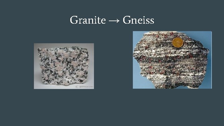 Unit 3 Rock Types Metamorphic Rocks Basic Rock