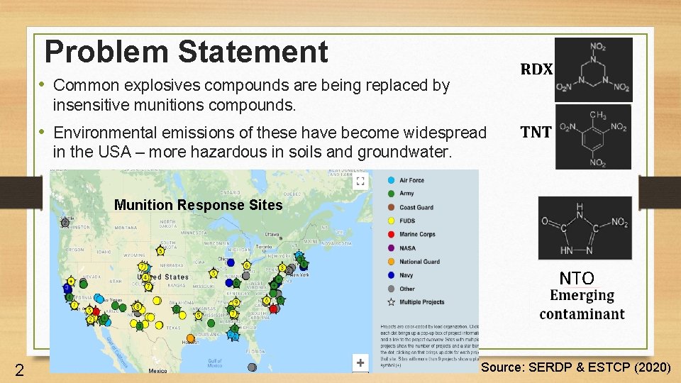 1 Bioremediation of Insensitive Munitions Compounds Jonathan Romero