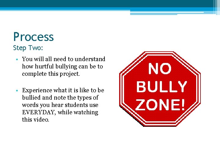 STOP BULLYING A Web Quest for 5 th
