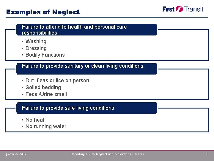 Reporting Abuse Neglect and Exploitation Required Annually Updated