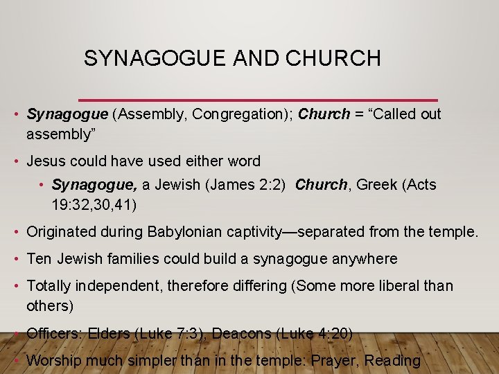 CHURCH HISTORY LESSON 2 PERIODS OF CHURCH HISTORY