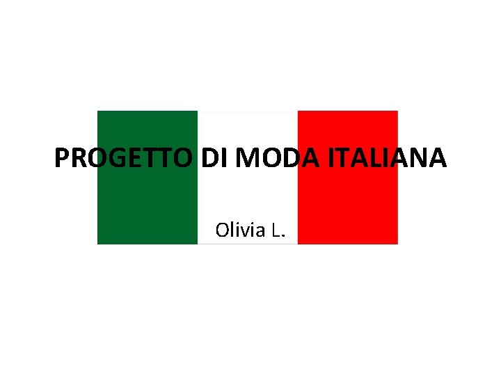 PROGETTO DI MODA ITALIANA Olivia L RALPH LAUREN