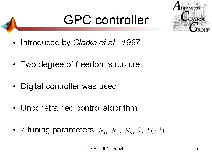 Intelligent controller design based on gain and phase