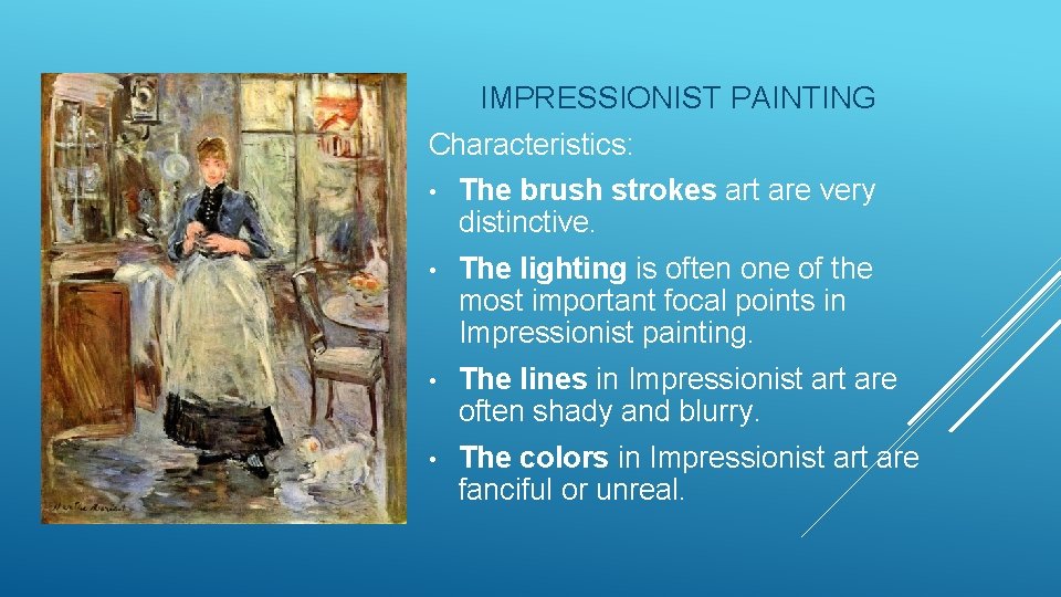 MEET THE MASTERS Currier Ives and Berthe Morisot