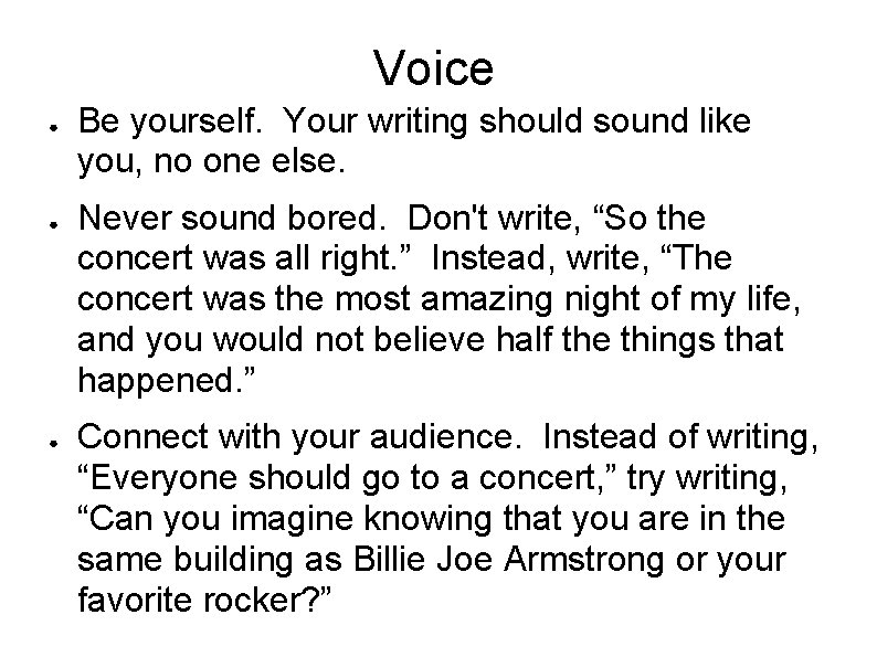 The 6 Traits of Writing Trait Pairings Ideas