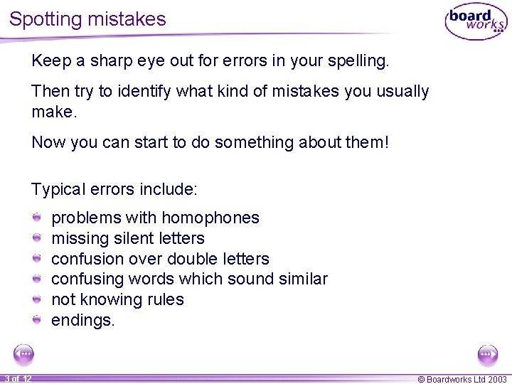 Spelling Strategies This icon indicates that detailed teachers
