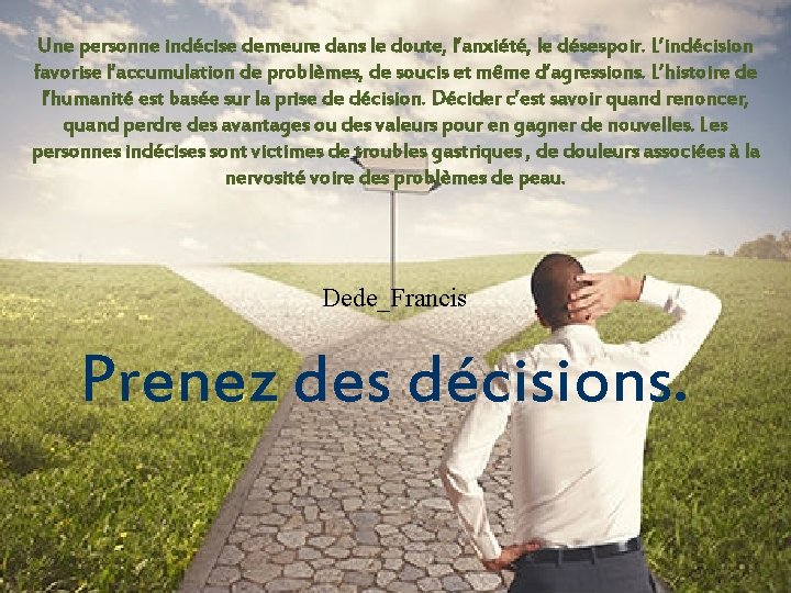 Lart dtre bien Par Cra DF Qui comme