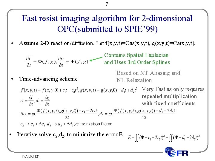 1 Resist modeling Simulation and Line End Shortening