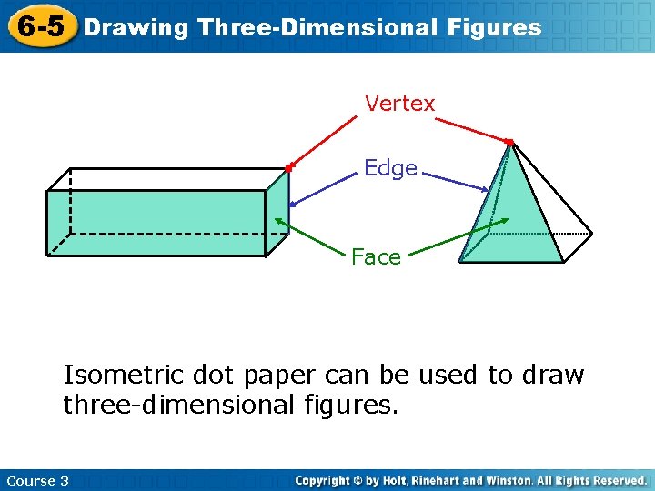 6 5 Drawing ThreeDimensional Figures Warm Up Problem