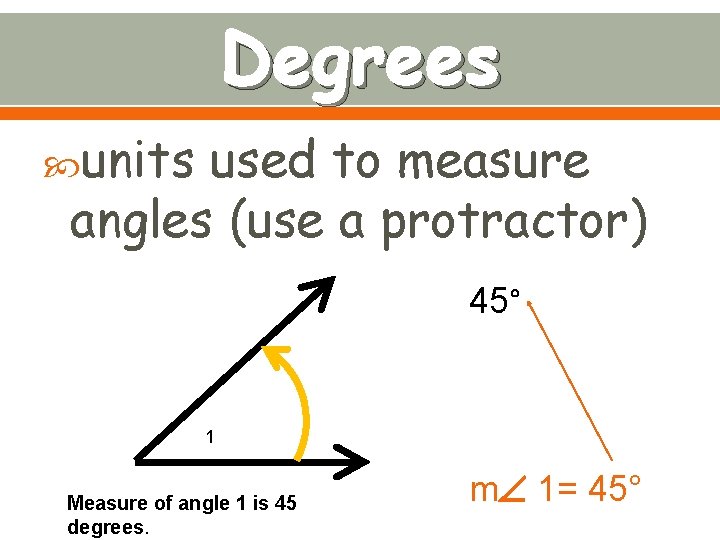 Warm Up Label the following as acute right