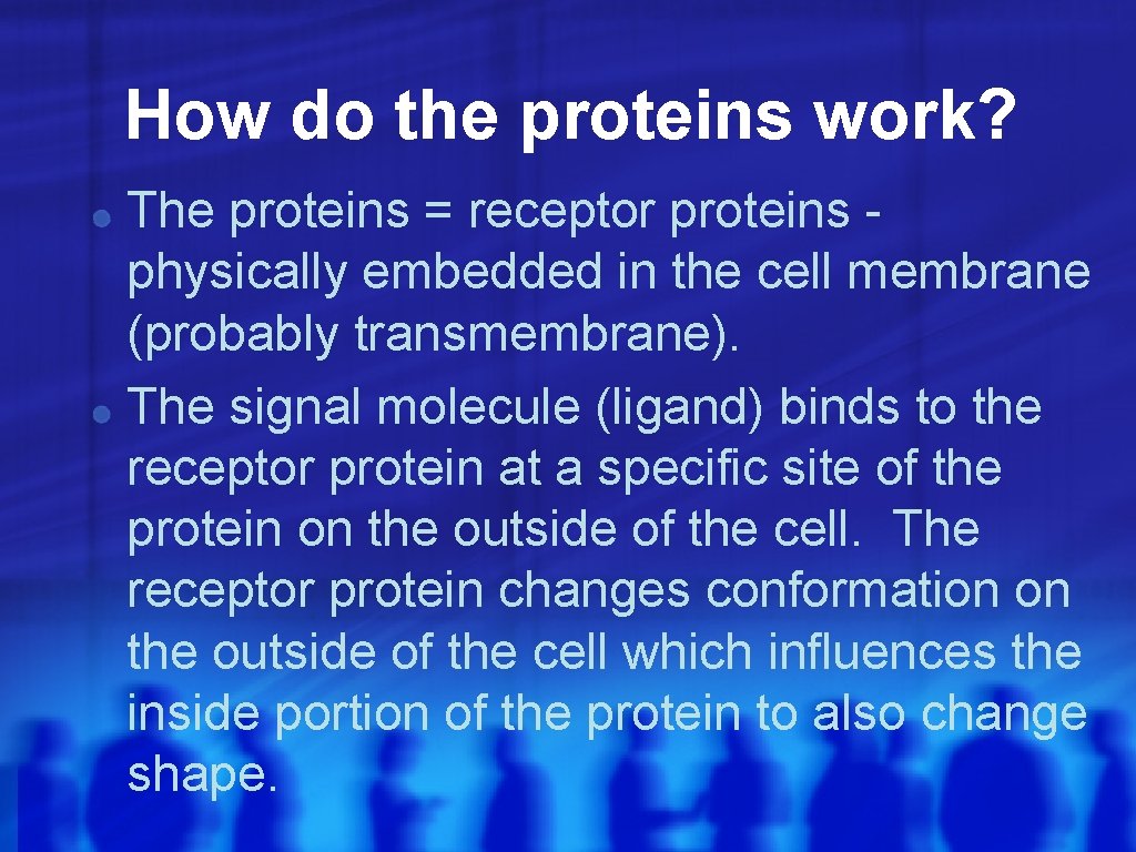 How Cells Talk Cell Signaling Chapter 11 Background