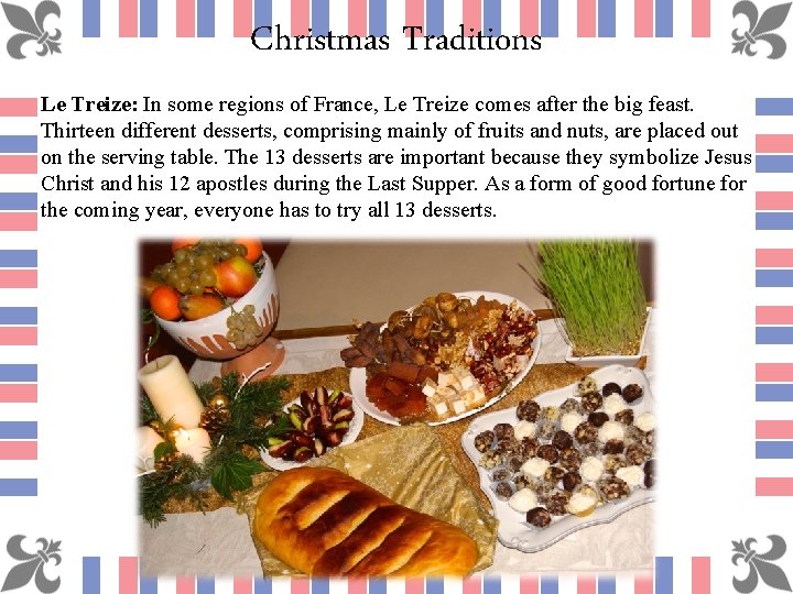 INTERNATIONAL DESSERTS Week 4 FRANCE REGIONS OF FRANCE