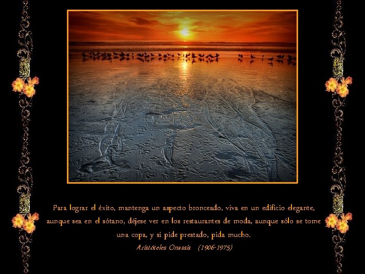 FRASES DE XITO El xito consiste en obtener