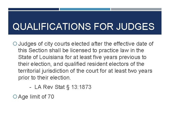 HOW TO JUDGE JUDICIAL CANDIDATES JUDGES RULE ON