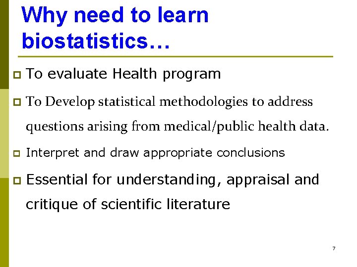 BASIC BIOSTATISTICS By Moges Agazhe BSc MPH Biostatics