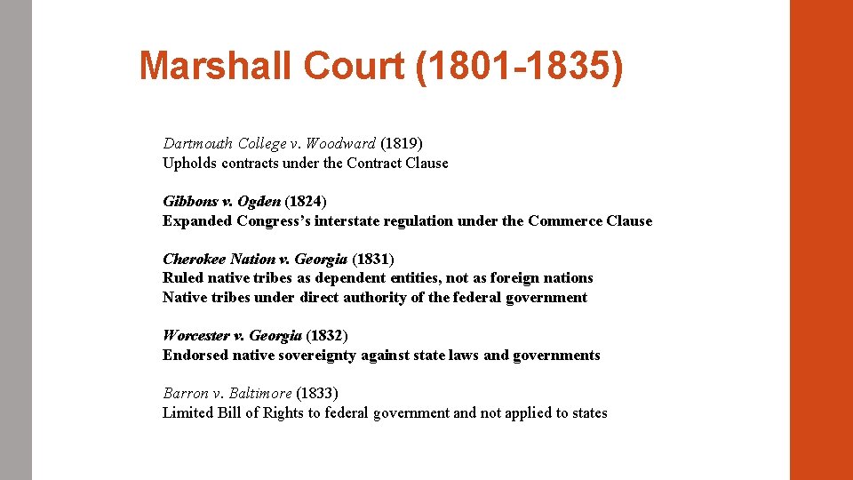 Supreme Court Case Review Constitutional Clauses for reference