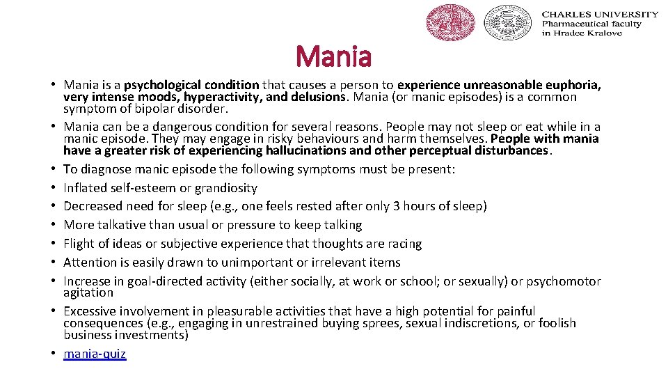 Mental disorders Classification of Mental Disorders What are