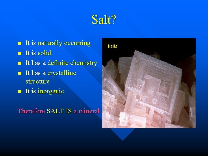 Rocks Geologic Time Introduction to Rocks Minerals n