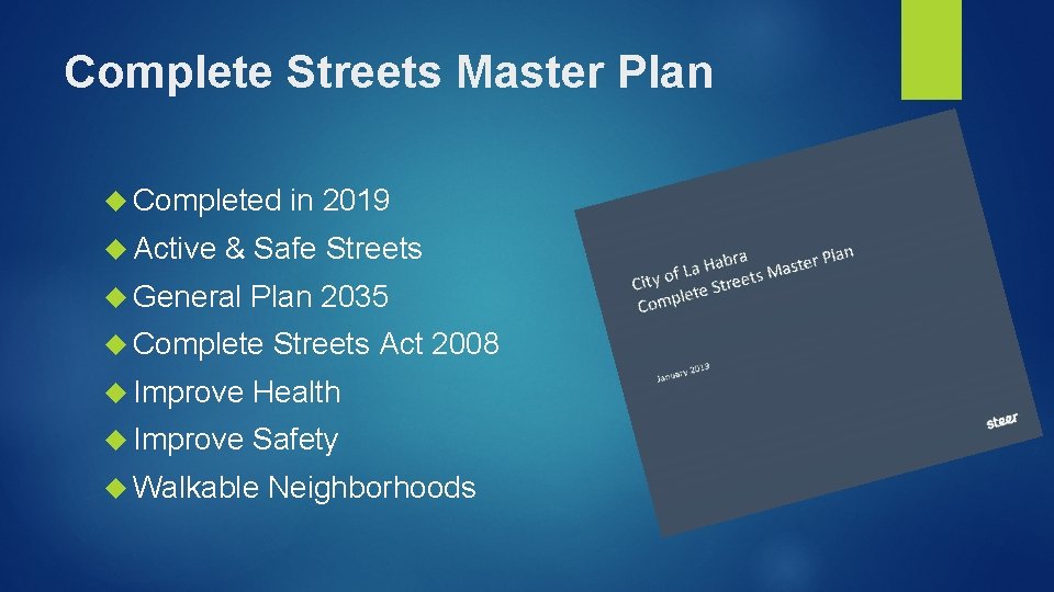 City Projects WHATS HAPPENING IN LA HABRA 3282019