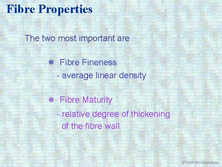 Management of Quality in Knitting Part 1 Fabric