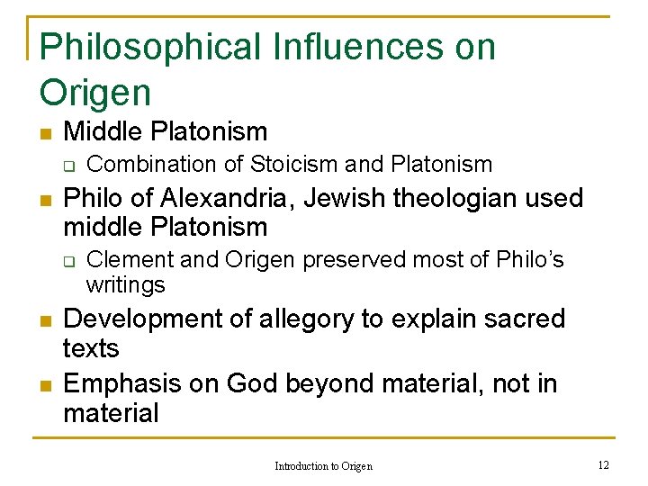 Lecture 9 Introduction to Origen 1 October 2019