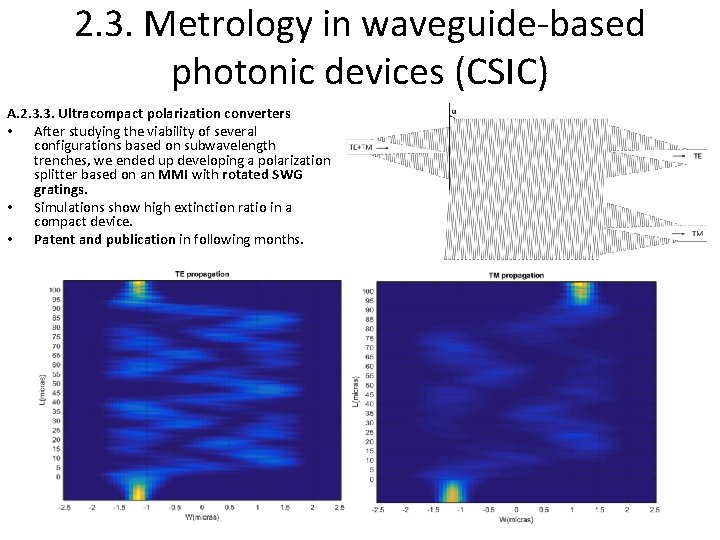 2 3 Metrology in waveguidebased photonic devices CSIC