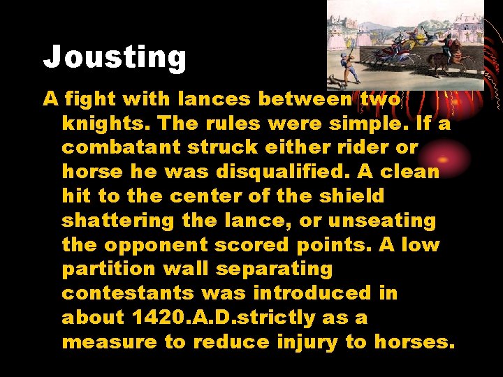 Knights Of the Medieval era By Wesley T