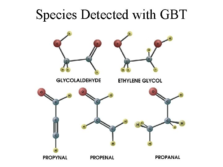 NEW LARGE INTERSTELLAR MOLECULES DETECTED WITH THE GBT