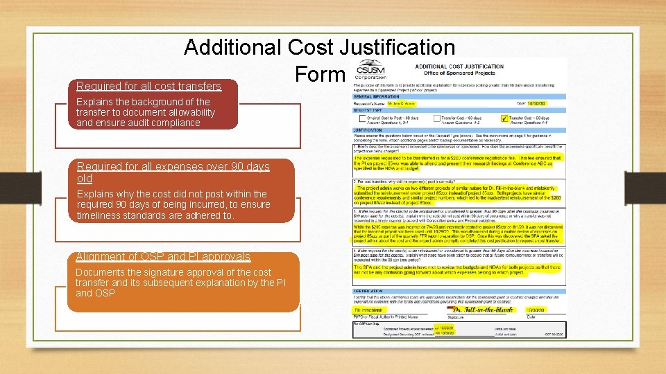 Cost Transfers As explained by your friendly neighborhood