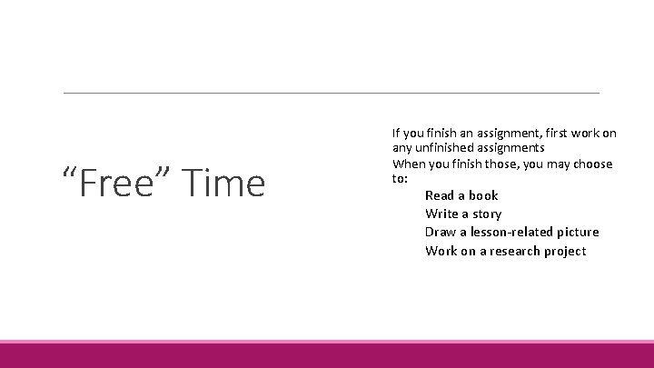 Classroom Procedures Expectations WORLD HISTORY Classroom Expectations ...